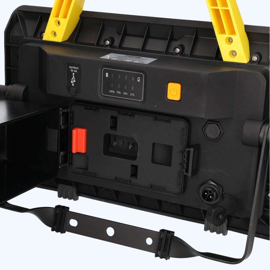 Accu LED bouwlamp 3311 50W incl. Bosch adapter