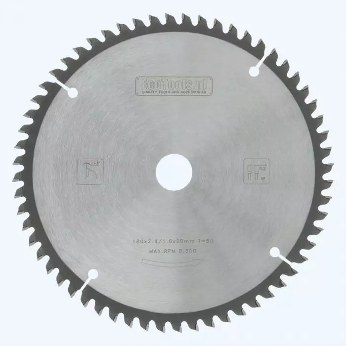 Zaagblad voor het zagen van Trespa | Ecotools.nl