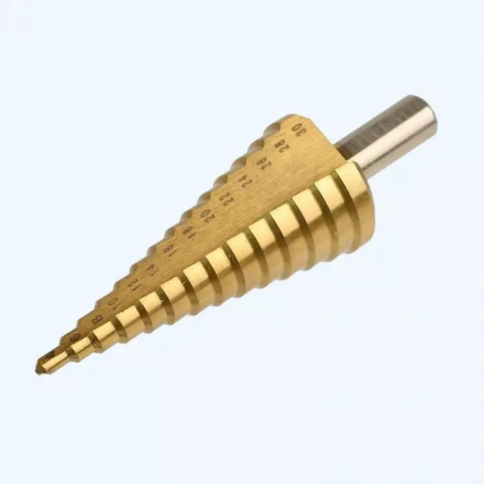 Stappenboor of getrapte boor 4-30 mm recht | Ecotools.nl