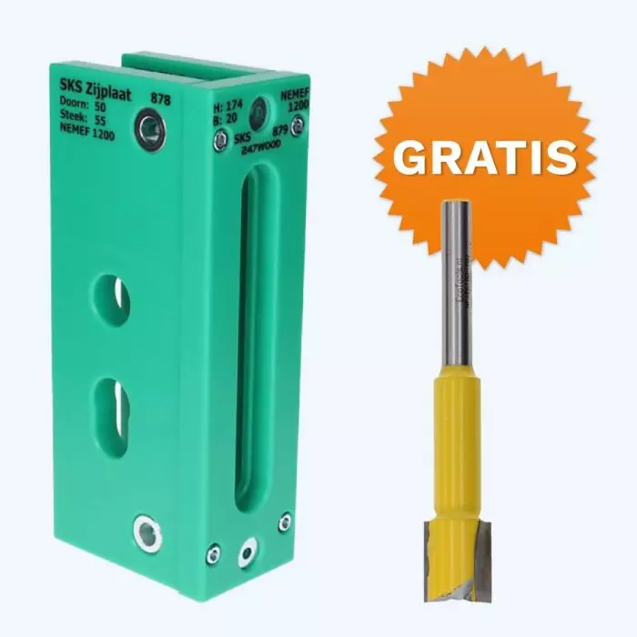 Freesmal voor insteeksloten Nemef 1200 kopen | Ecotools.nl