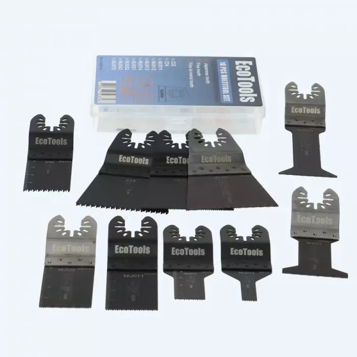 10-delige multitool set universele aansluiting | Ecotools.nl