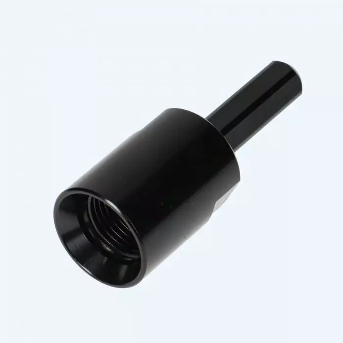 Adapter R1/2" naar HEX 13 voor kolomboren | Ecotools.nl