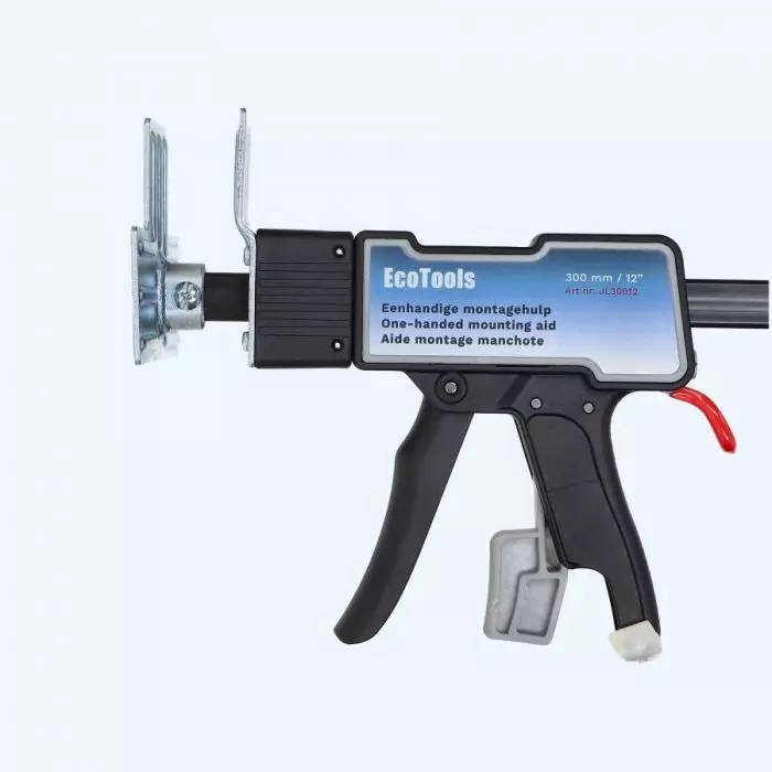 Eenhandige montageklem 300 mm tot 120 kg | Ecotools.nl