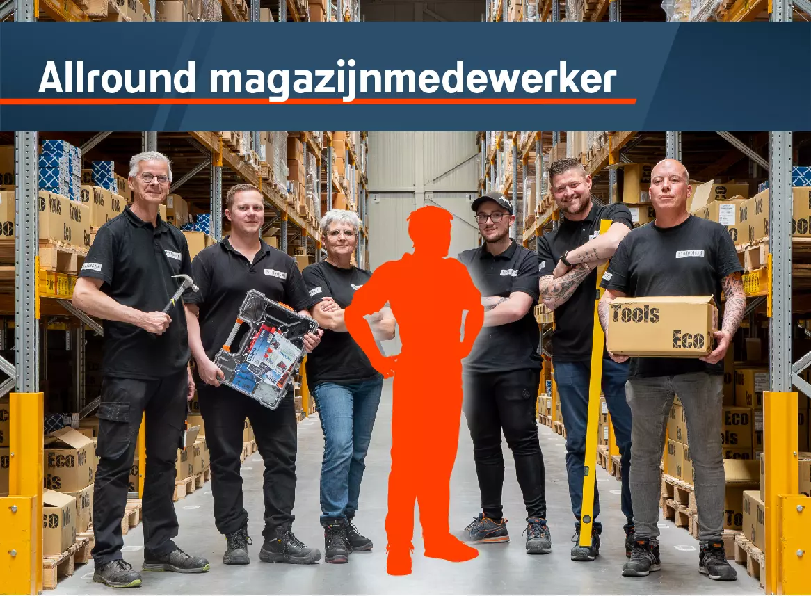 Openstaande vacatures in kantoor of magazijn | Ecotools.nl