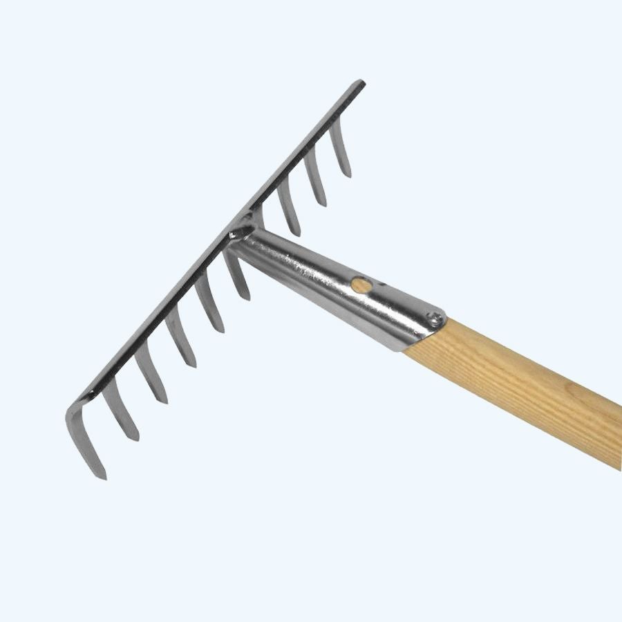 Topkwaliteit Verzinkte Hark met Essen Steel 160 cm