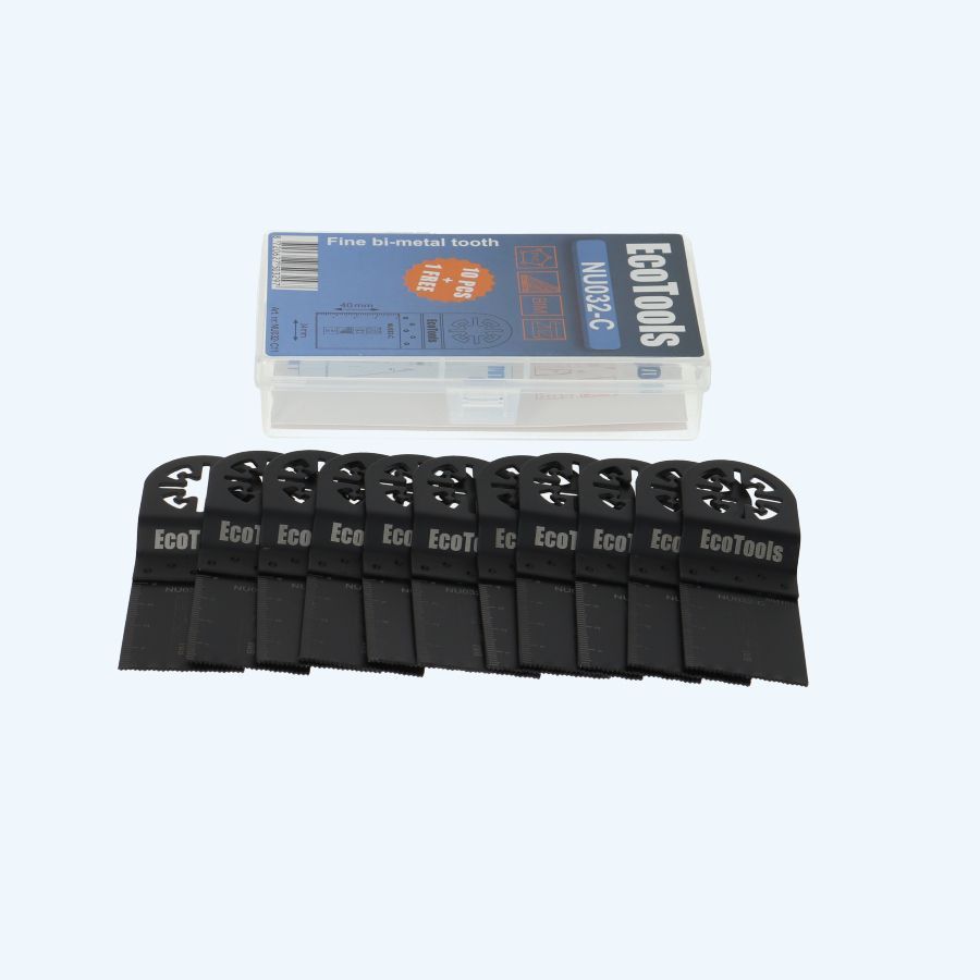 Multitool zaag bi-metaal NU032-C 10+1 gratis